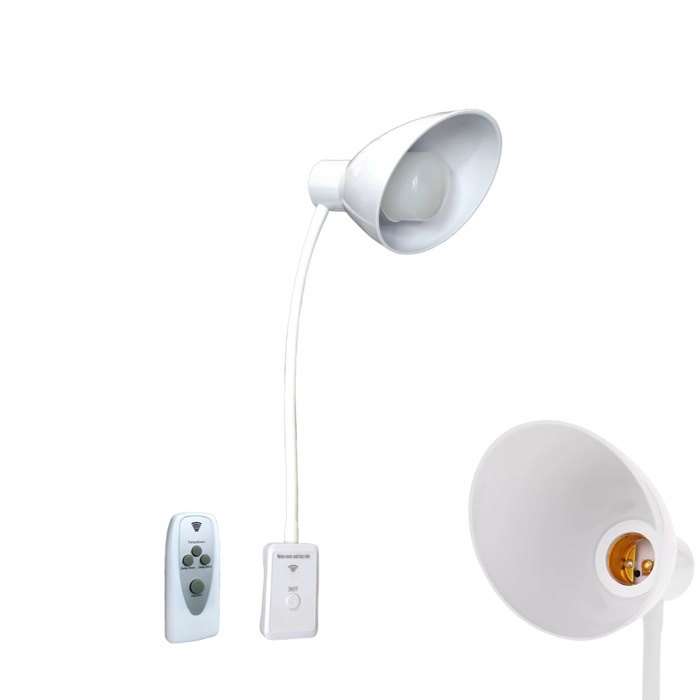 Wireless Remote Control Lamp Holder E27 With Timer / Flexible Lamp ...