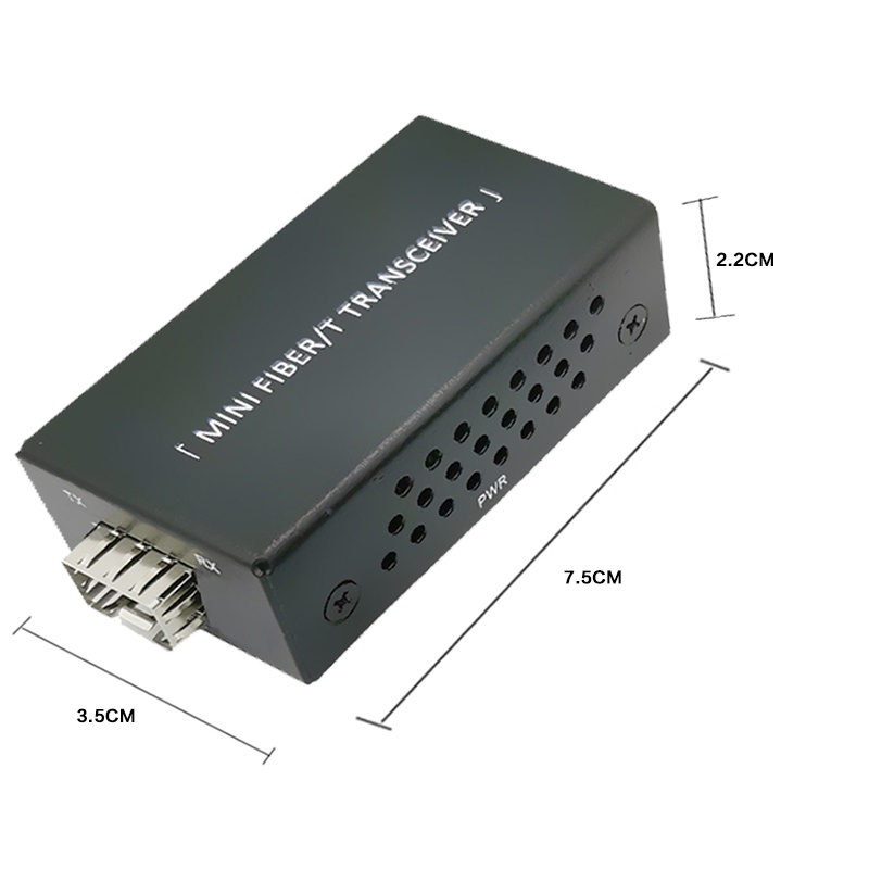 Fiber Optical media converter 1 port sfp to1 rj45 gigabit optical fiber ethernet 10/100/1000M ...