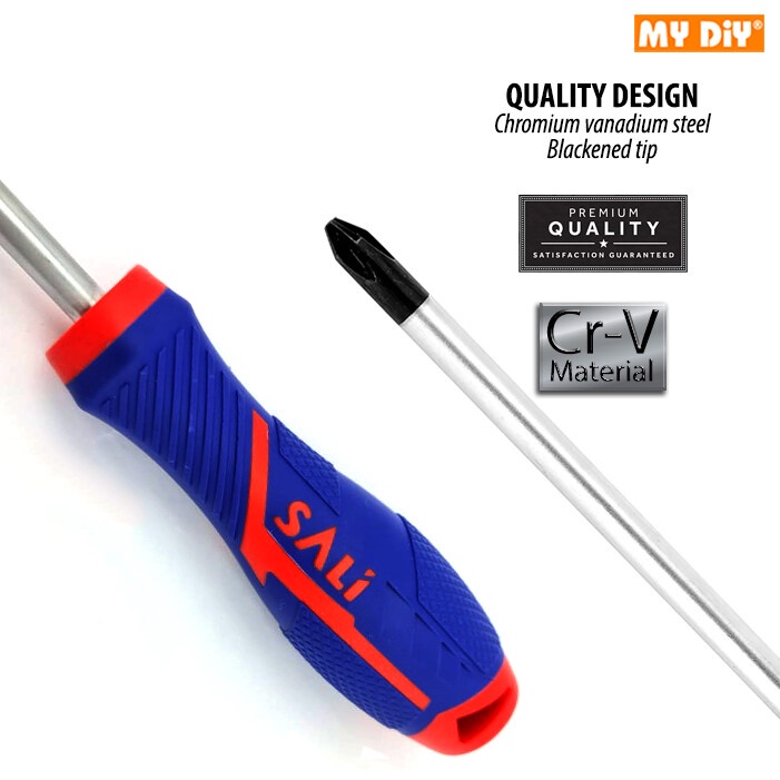 SALI Phlips and Slotted Magnetic Screwdriver Phillips and Slotted Tips ...