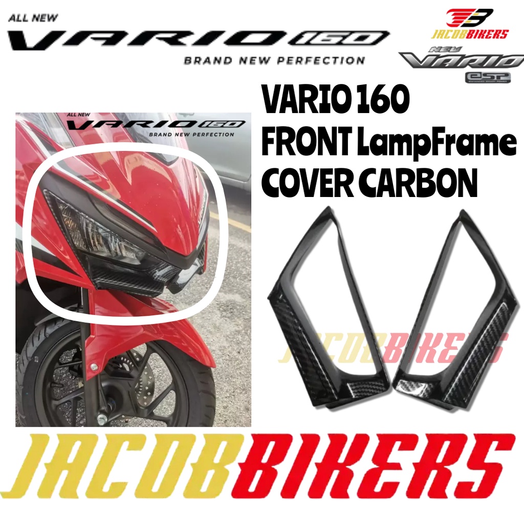 NEW HONDA VARIO160 CLICK 160CC FRONT HEAD LAMP CV CARBON | Shopee Malaysia