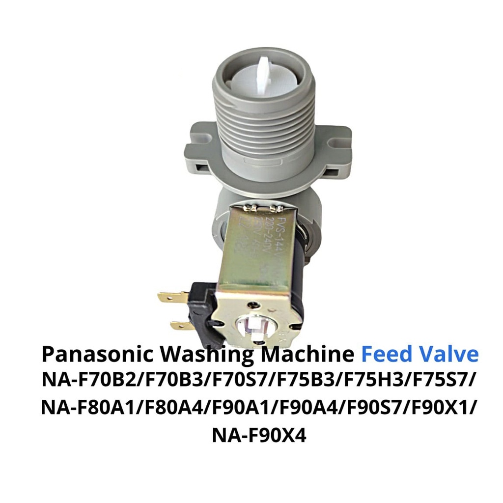 PANASONIC Washing Machine Feed Valve Inlet Valve - Valve Masuk AIr Alat ...