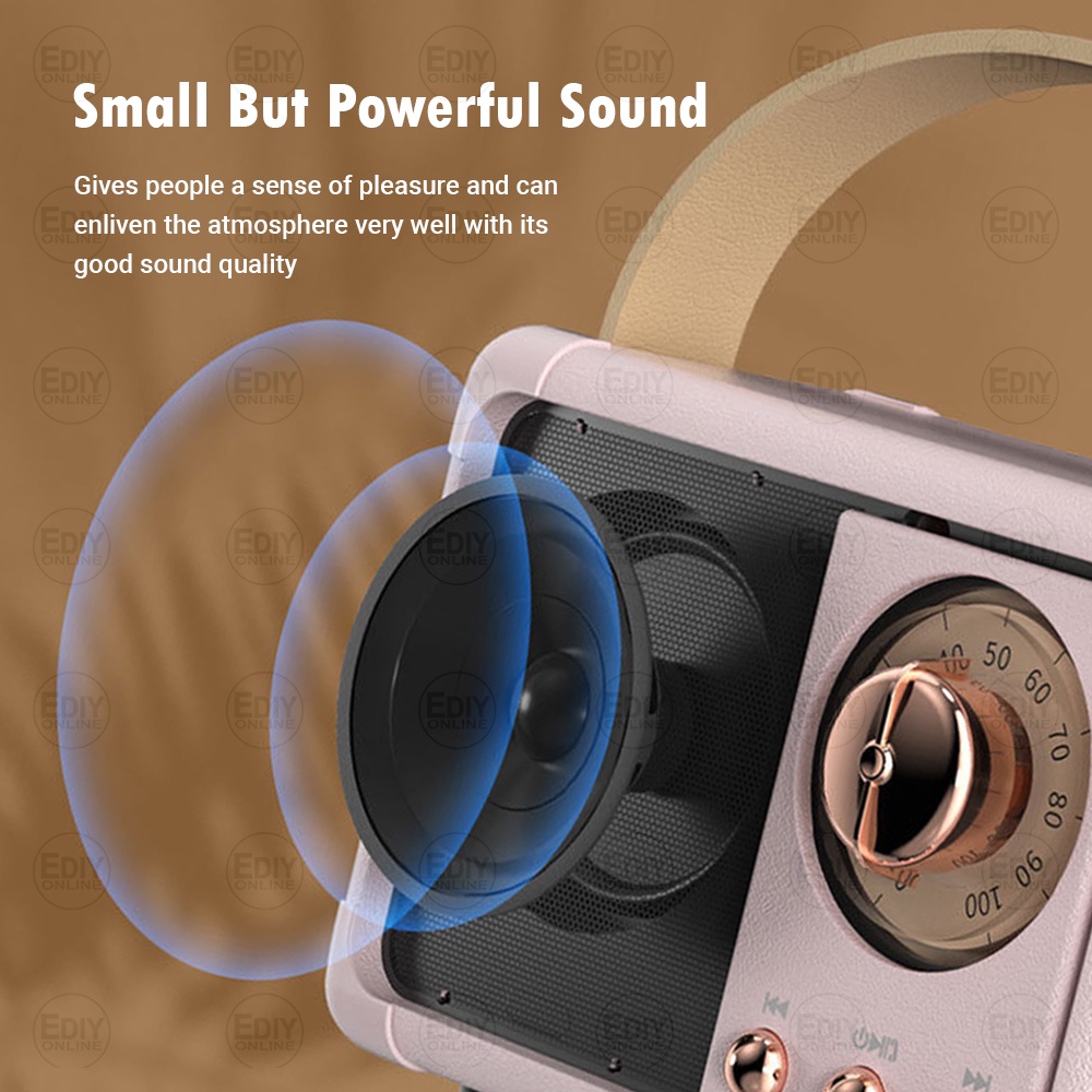 Rechargeable Wireless Classical Antique Retro Portable Mini Small ...