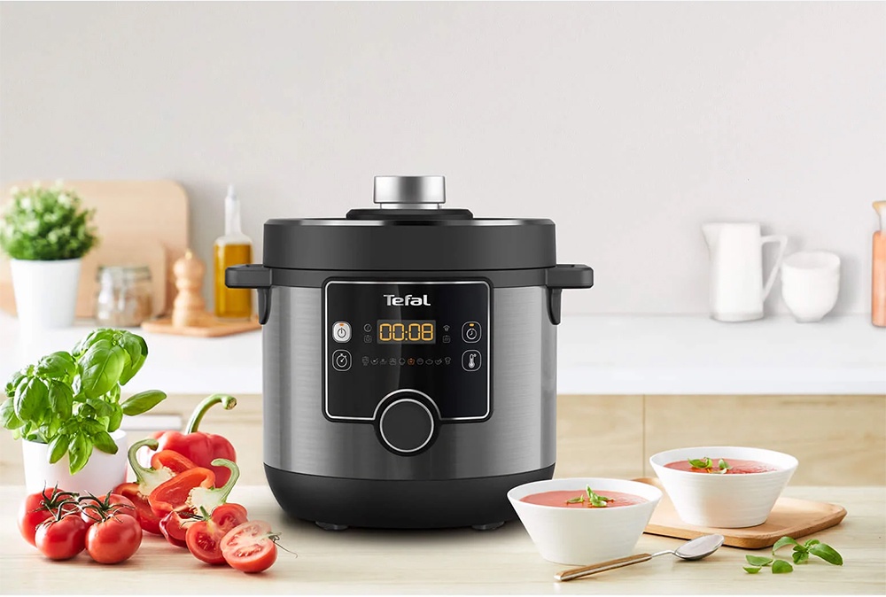 Tefal CY7778 7.6L Turbo Cuisine Maxi Electric Pressure Cooker ...