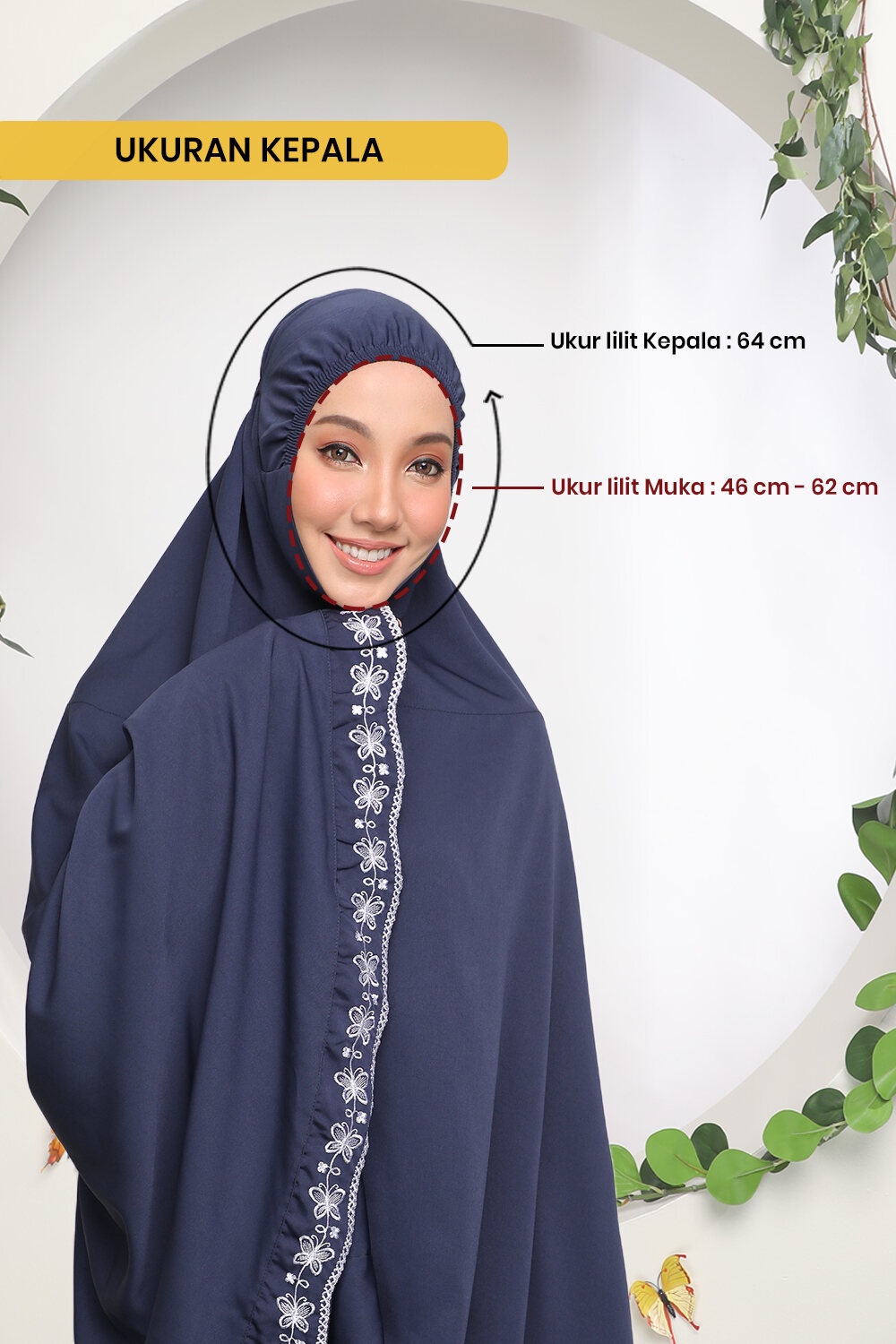 Telekung Rawdah •Wardeena Series{FREE Beg Telekung Compact} | Telekung ...