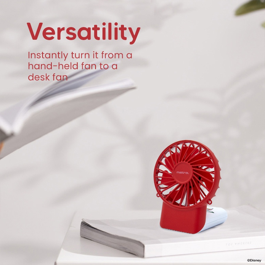 Mistral USB Rechargable Mini Fan MACD35/ MRF500-MM | Shopee Malaysia