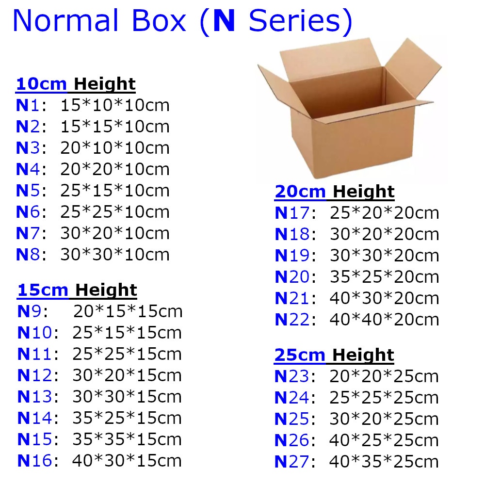 Super Offer Quality Kotak / Pizza Box / Normal Carton Box | Shopee Malaysia