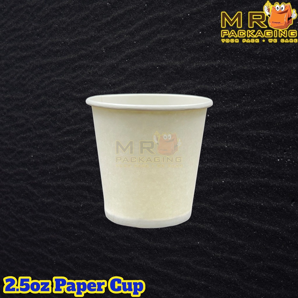 2.5oz White Paper Cup ( 100pcs± ) Paper Sampling Cup Sample Cup Paper ...