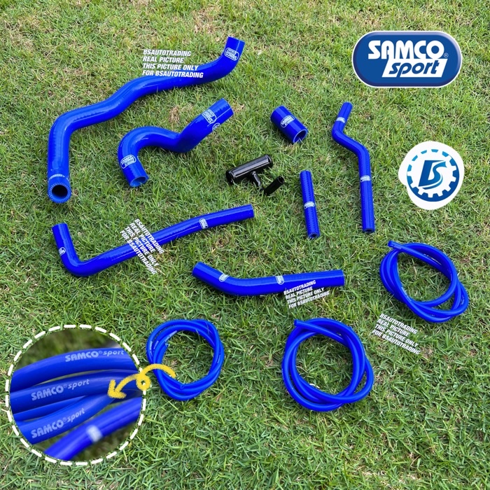 SAMCO SPORT DAIHATSU MIRA VIVA AVY TURBO SILICONE RADIATOR HOSE + BY ...