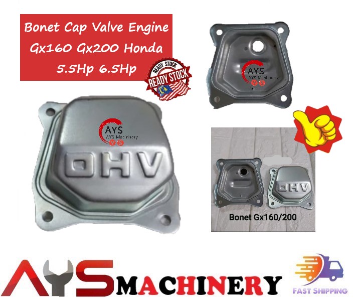 Bonet Cap Valve Engine Gx160 Gx200 Honda 5.5Hp 6.5Hp | Shopee Malaysia