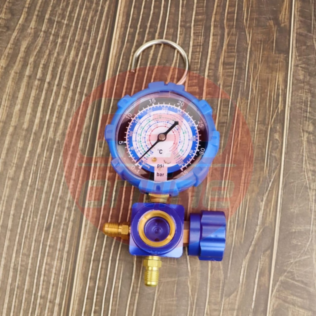 CEO 🇲🇾 [ CT-470L ] Manifold Gauge GAS METER Low Pressure Single Gauge for R410a/R32/R22/R404 ...
