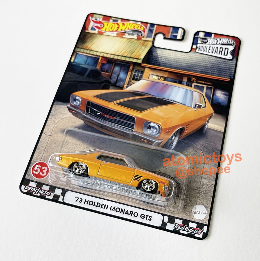 Hot Wheels '73 Holden Monaro GTS Boulevard Dash L 2022 'Australia ...