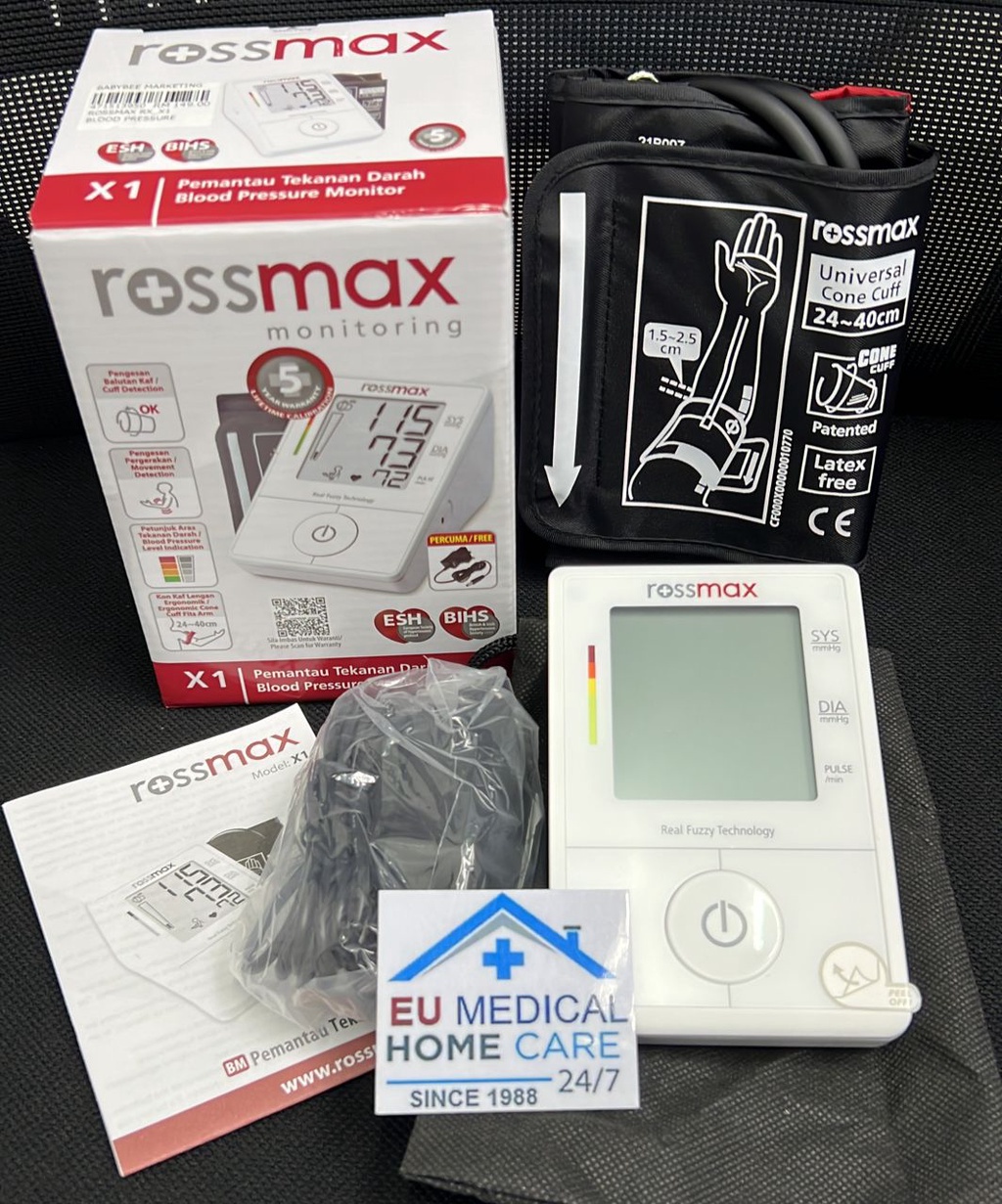 ROSSMAX X1 Z1 AW AV 151Automatic Blood Pressure Monitor (5 Years ...