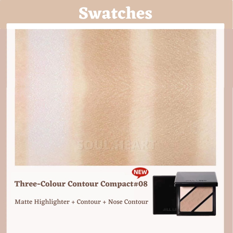 【Readystock】JILL LEEN Three-Colour Contour Compact Shading Palette ...