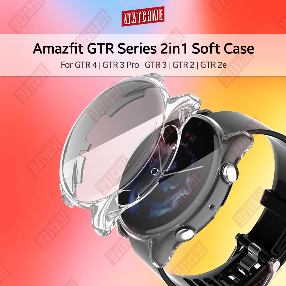 Amazfit GTR Series Protector Case, 2in1 Soft Casing With Screen Cover ...