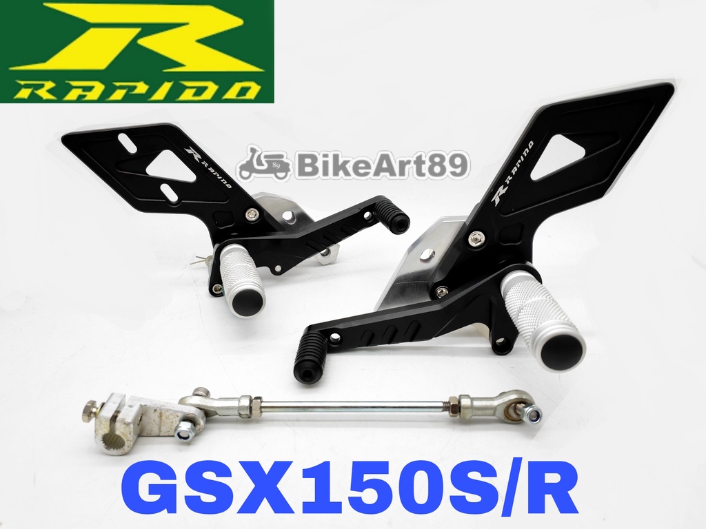 Rapido Footrest Racing SUZUKI GSX-S150 GSX-R150 Single Tapak Kaki Pijak ...