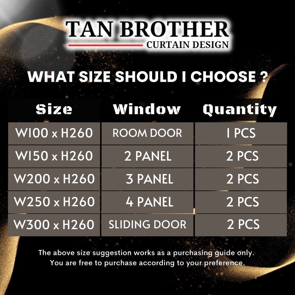 G2 Ready Made Curtain!!! Siap Jahit Langsir, LANGSIR RAYA Kain Blackout ...