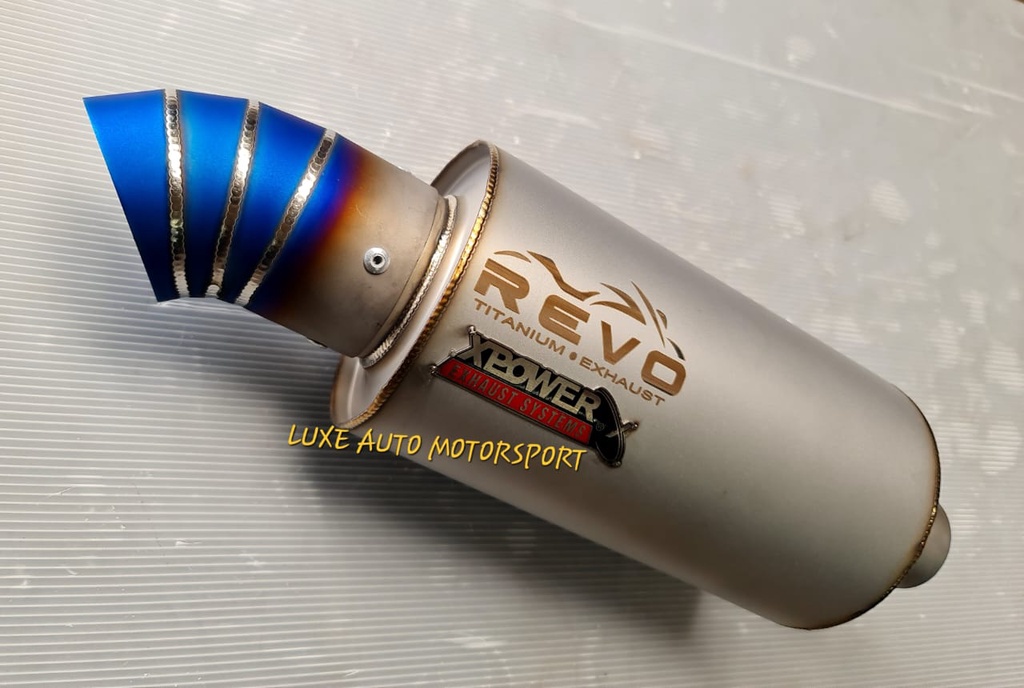 Xpower Titanium Exhaust Sport Muffler (Guarranty Good Quality and Thick ...