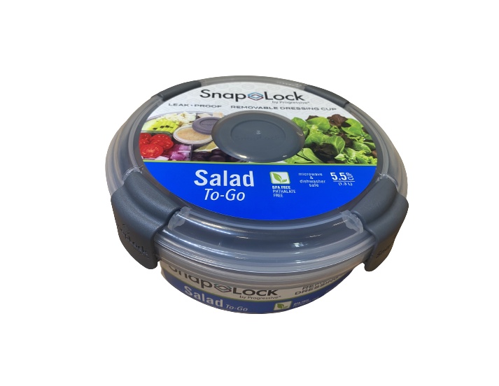 SnapLock by Progressive Salad to-Go Container Salad Bowl Container ...