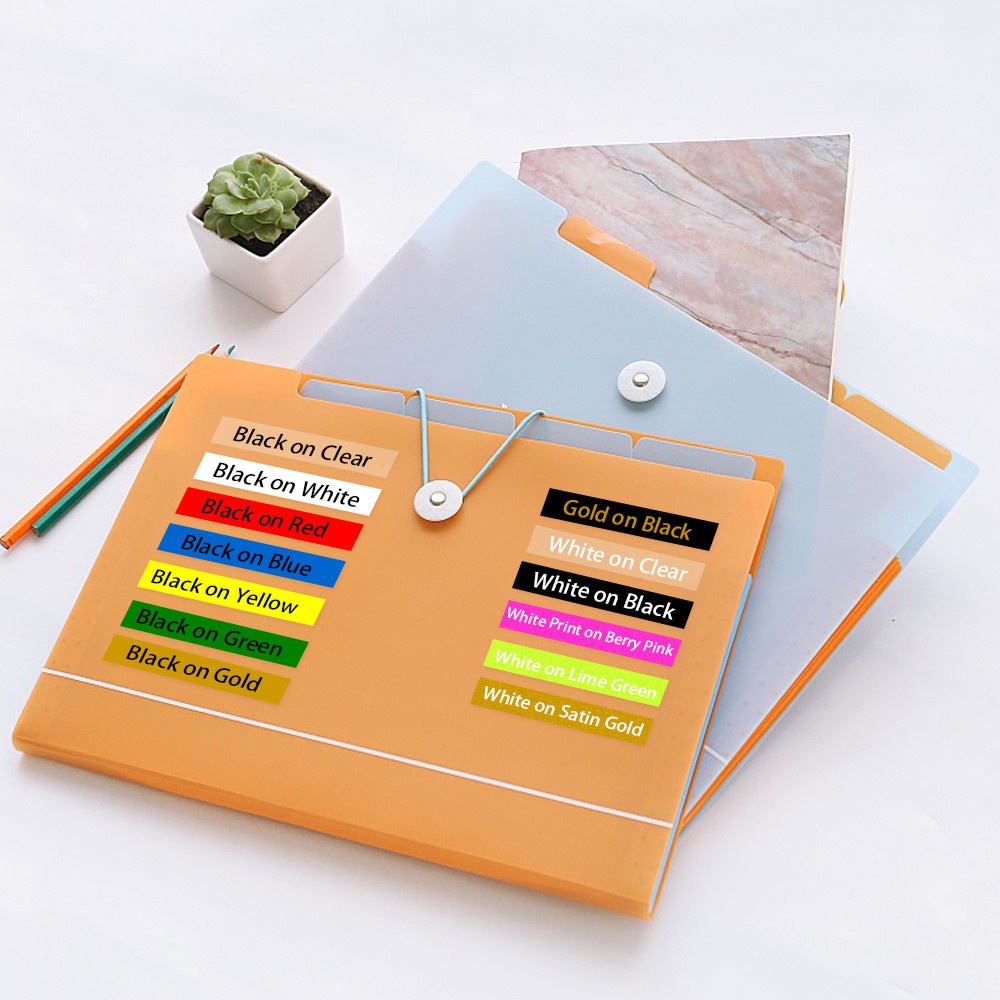 Compatible CASIO EZ Label Printer Tape 9mm 12mm 18mm Label Cartridge ...