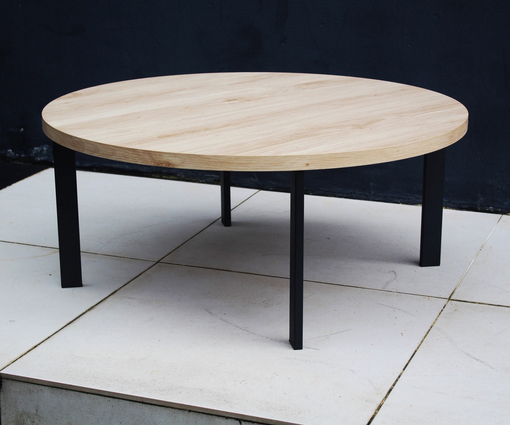 Hebe Coffee Table / Round Wood Side Table - FRM2153 | Shopee Malaysia