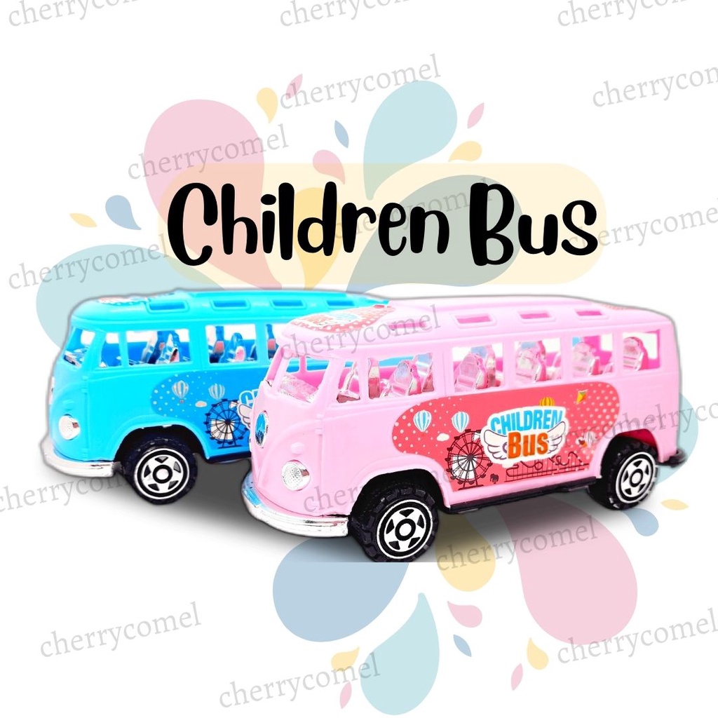 Children Bus Toy Mainan Bas School Bus Toy Car Vehicles | Shopee Malaysia