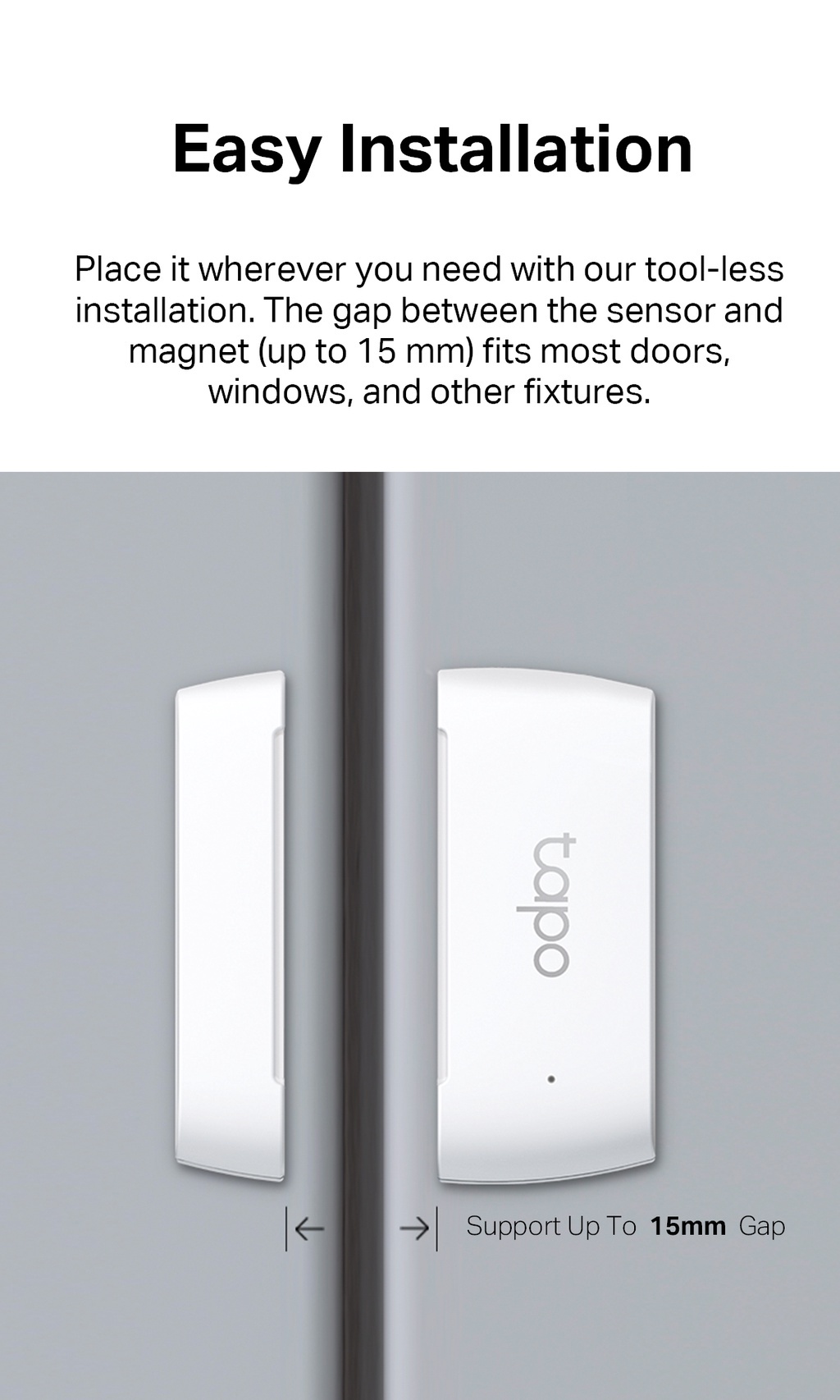 TP-Link Smart Doors And Windows Contact Sensor Tapo T110 ( Remote ...