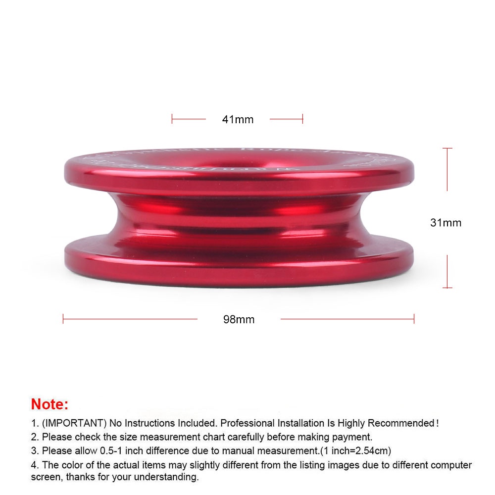 41000lbs Winch Rope Synthetic Soft Shackle+ Winch Snatch Recovery Ring ...