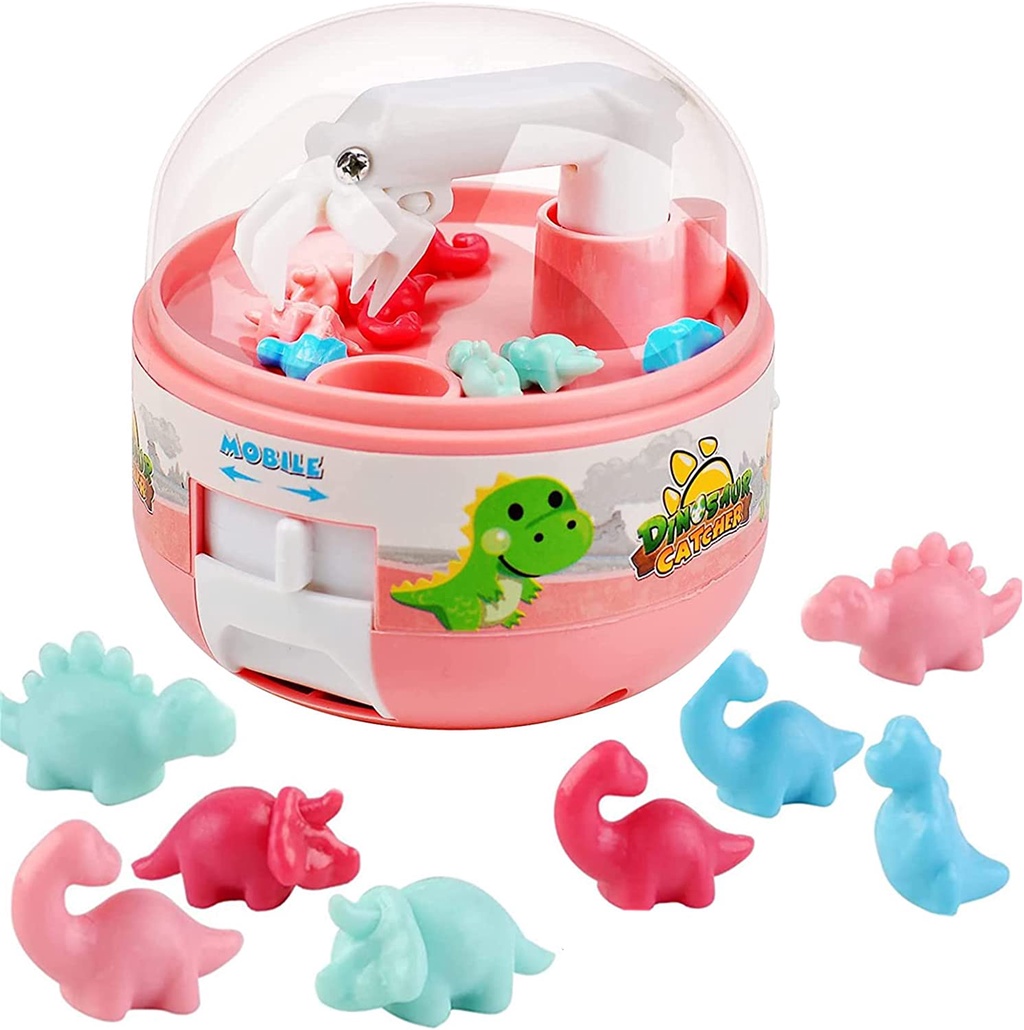 Mini Claw Machine, Dinosaur Theme Mini Stuff Toy for 3+ Year Old Small ...