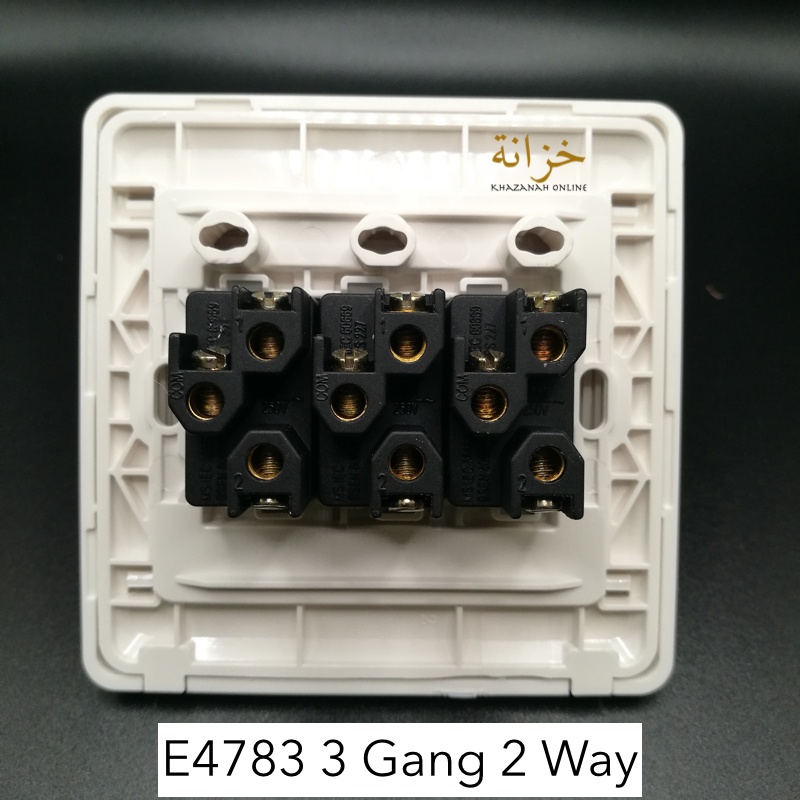 MK Ecore SR / Ecore Series Wide Rocker 1 Way 2 Way Wide Switch / Double ...