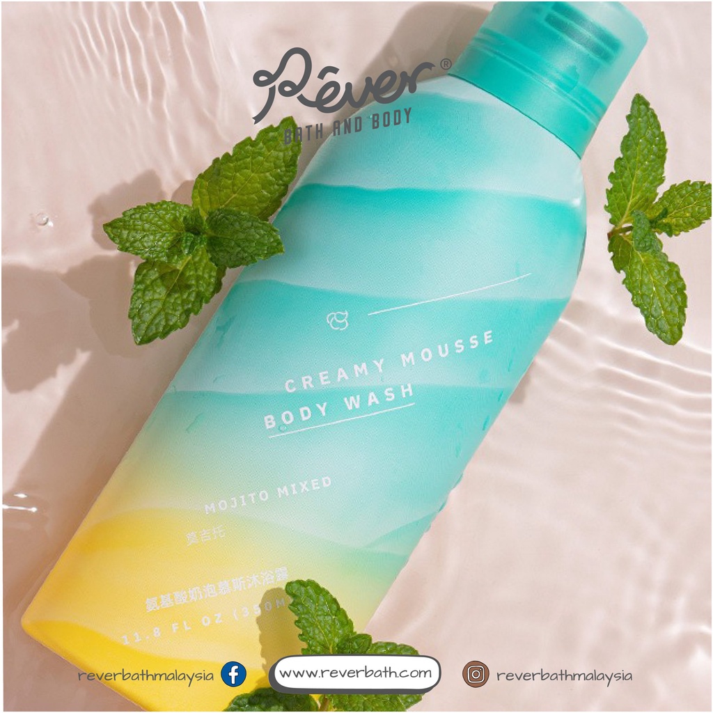 Creamy Mousse Body Wash (350ml) [Buy 2 Free 1] | Shopee Malaysia