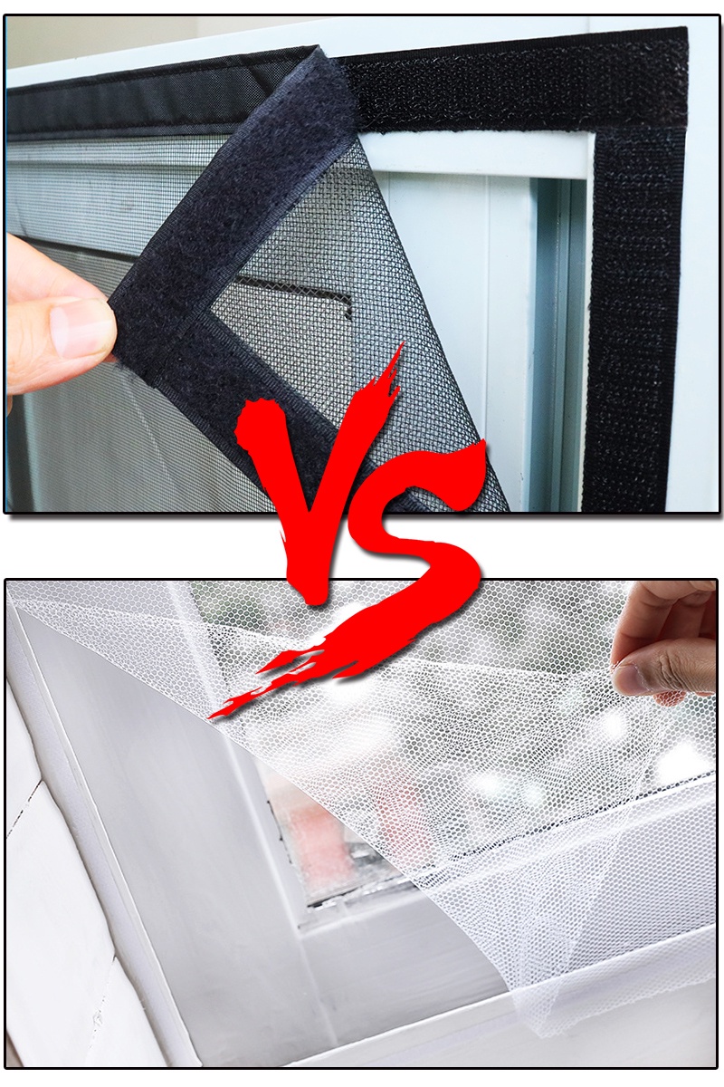 Curtains Zipper Mosquito Net of Window Door Screen / Zipper Door Screen ...
