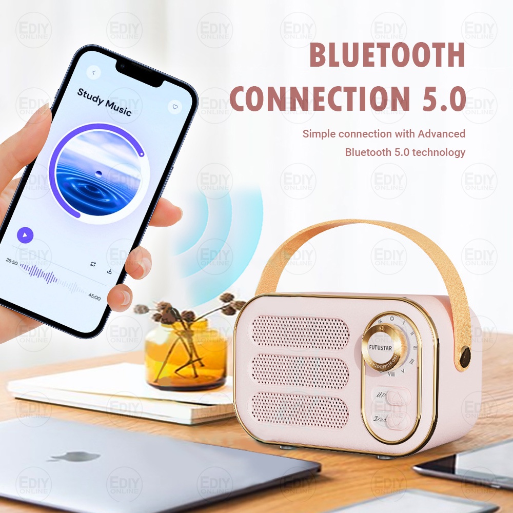 Rechargeable Wireless Classical Antique Retro Portable Mini Small ...