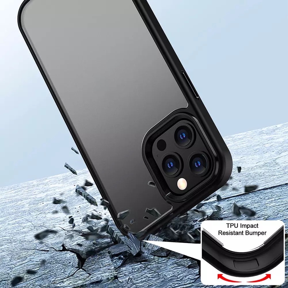 Sarung Telefon Matte Anti-Cap Jari Pelindung Gred Ketenteraan Untuk ...