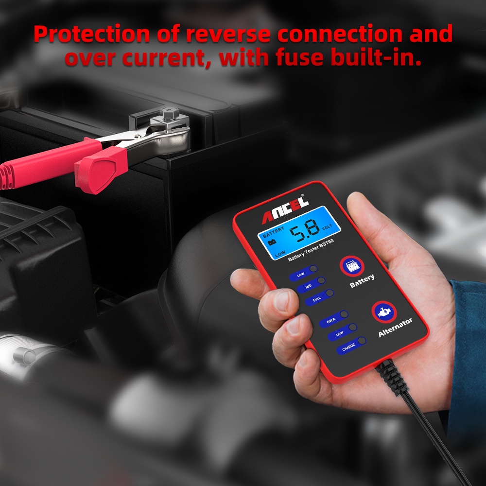 【Local Ship】ANCEL BST60 12V Digital Car Battery Tester Quick Tester ...