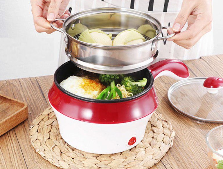 PERIUK MINI ELEKTRIK SERBAGUNA PERIUK NASI TRAVEL COOKER PERIUK KUKUS ...
