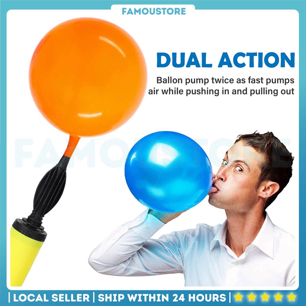 Air Pump Balloon Hand Pump Inflatable Bubble Wrap Air Pocket Bag Baloon ...