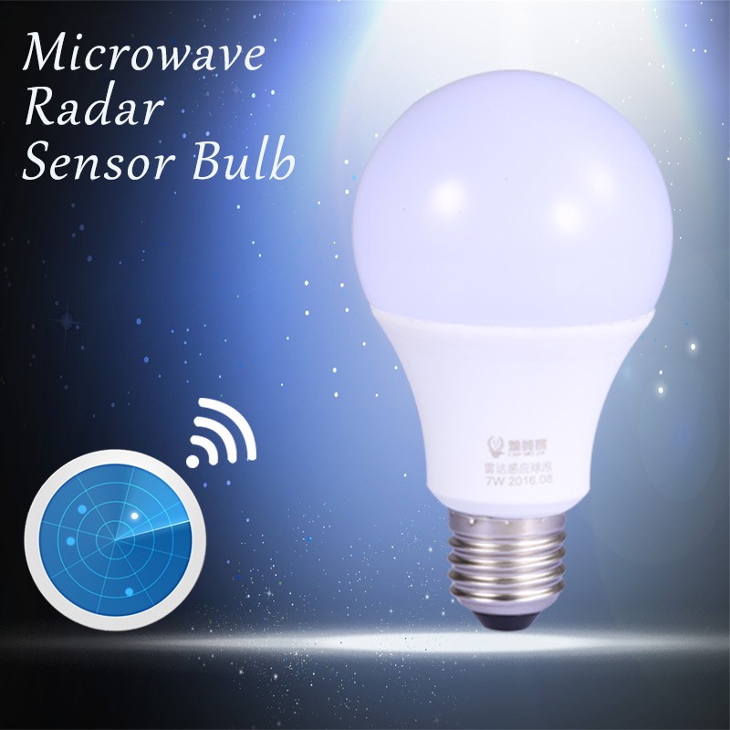Led Sensor Light Bulbs E27 Smart Motion Bulb 5W 7W 9W 220V Energy ...