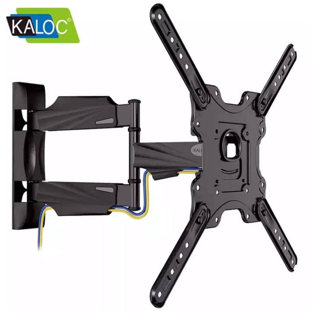 Kaloc X4 32"- 60" Full Motion 90 Degree Swivel Tilted Wall Mount TV ...