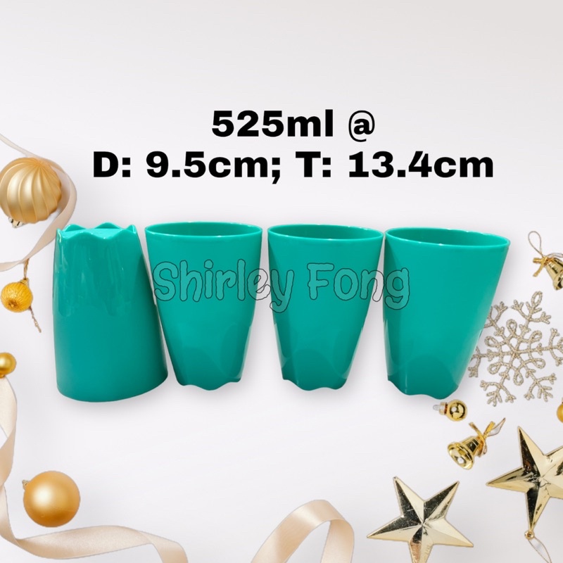 Tupperware Oh Tumbler 525ml (4pcs) | Shopee Malaysia