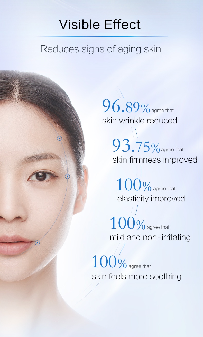 CHANDO Himalaya 自然堂 2 Steps Ampoule Essence Mask Anti-wrinkle Blue ...