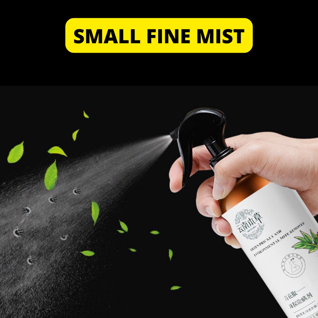 300ML Natural Plant Anti Dust Mite Spray Dust Mite Control Spray ...