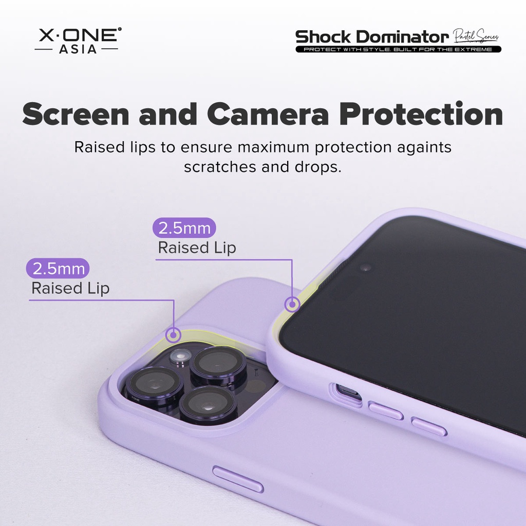 X.One Dropguard 3S Shock Dominator Pastel Series Military Grade Shock ...