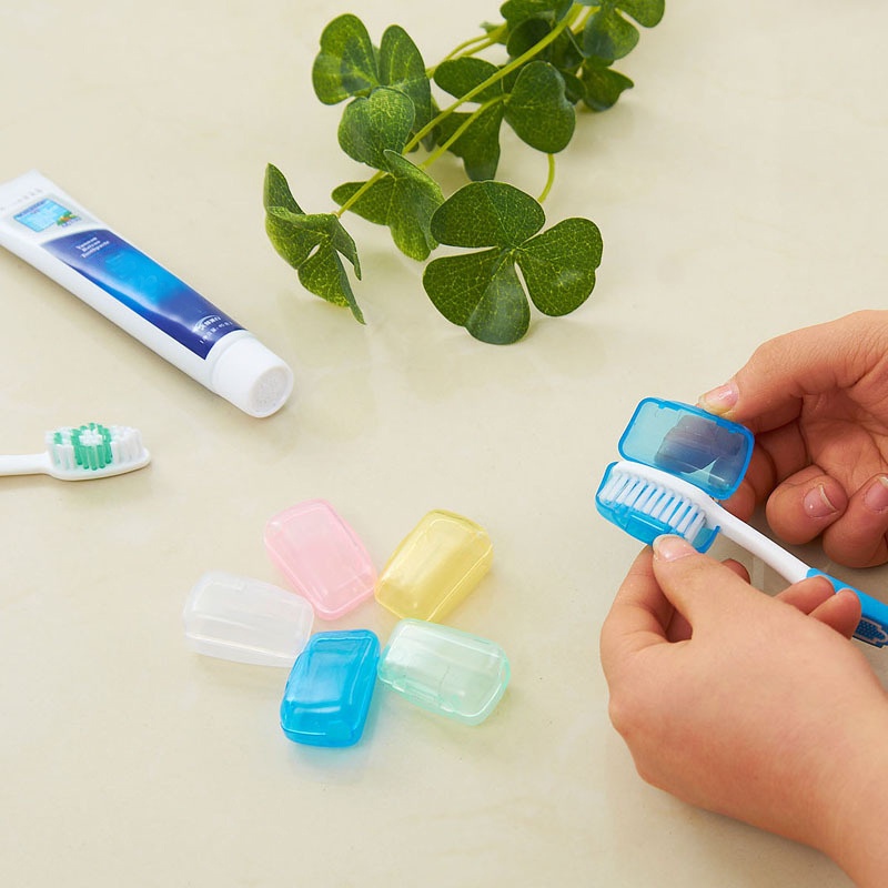 1/5pcs Toothbrush Head Cover Holder Hiking Camping Travel Portable ...