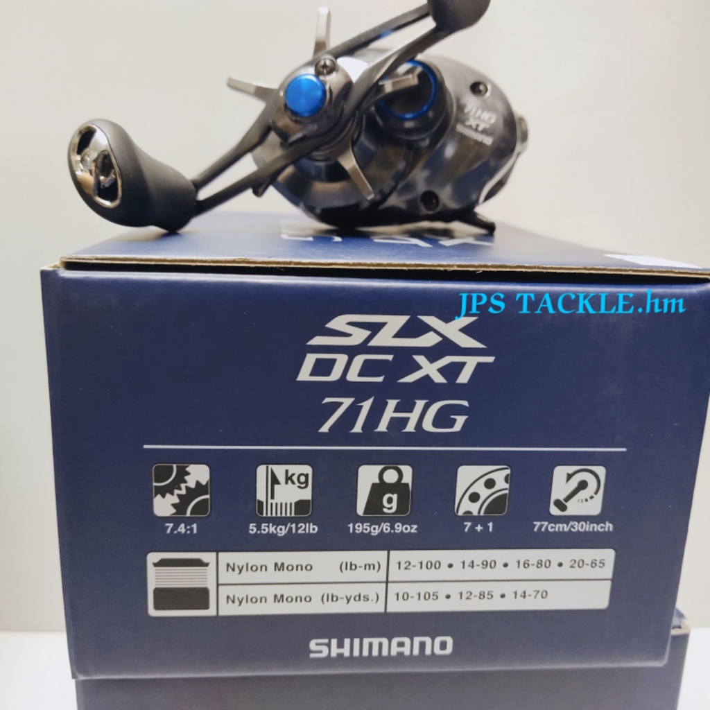 22'Shimano SLX DC XT 71XG/71HG left handle baitcasting reel shimano | Shopee Malaysia