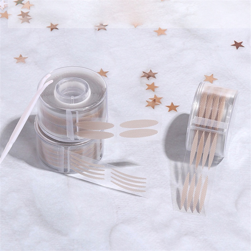 600PCS Invisible Eyelid Sticker Lace Eye Lift Strips Double Eyelid Tape Adhesive Stickers Eye ...