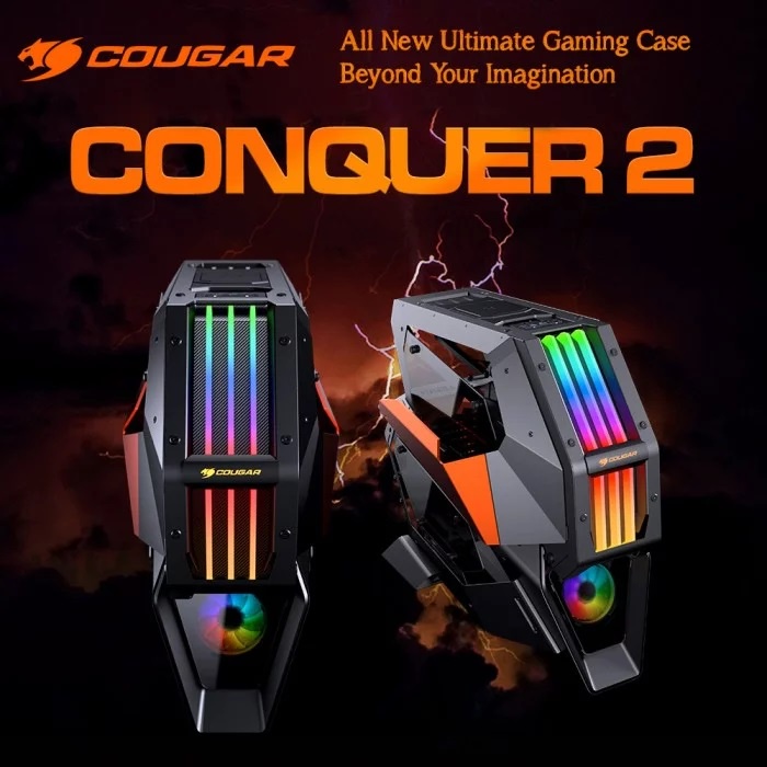 COUGAR CONQUER 2 ATX Full-Tower Gaming Case | Shopee Malaysia