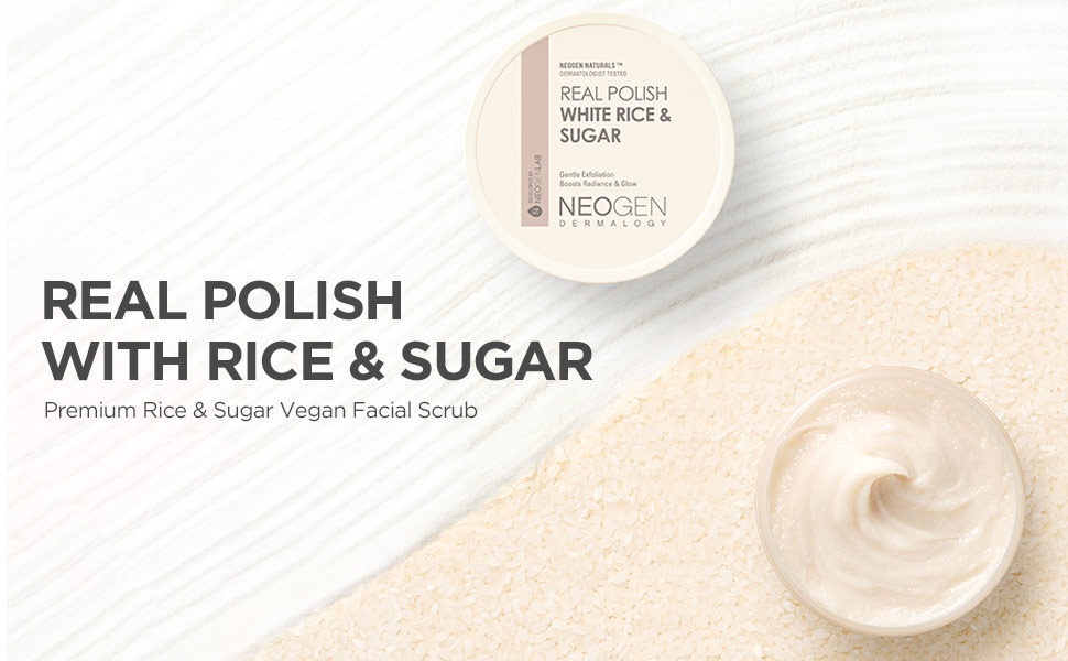 [NEOGEN DERMALOGY] Real Polish White Rice & Sugar (100g) | Shopee Malaysia