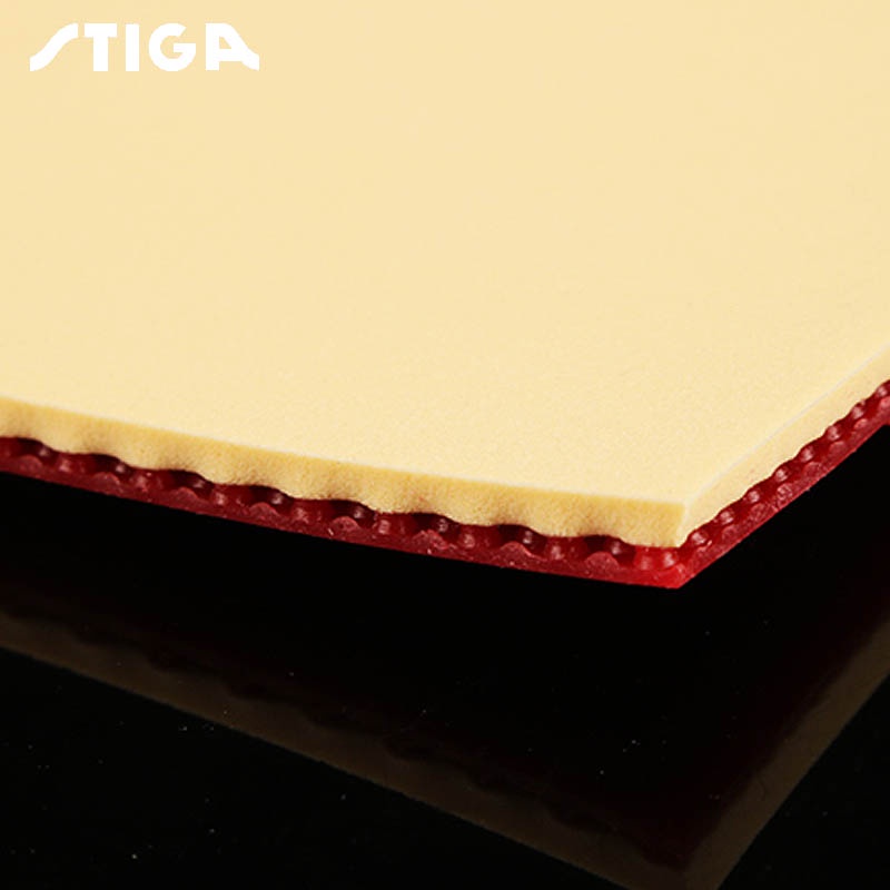 Stiga Innova Ultra Light Table Tennis Rubber with ACS Tech Soft Cake ...