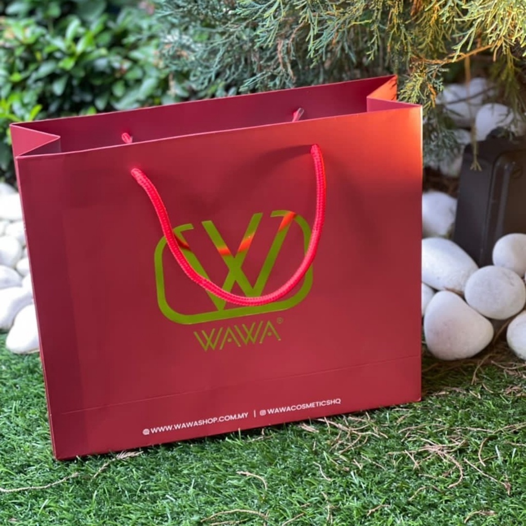 WAWA PAPER BAG | RED EDITION | UNICORN EXCLUSIVE [💯ORIGINAL HQ ...