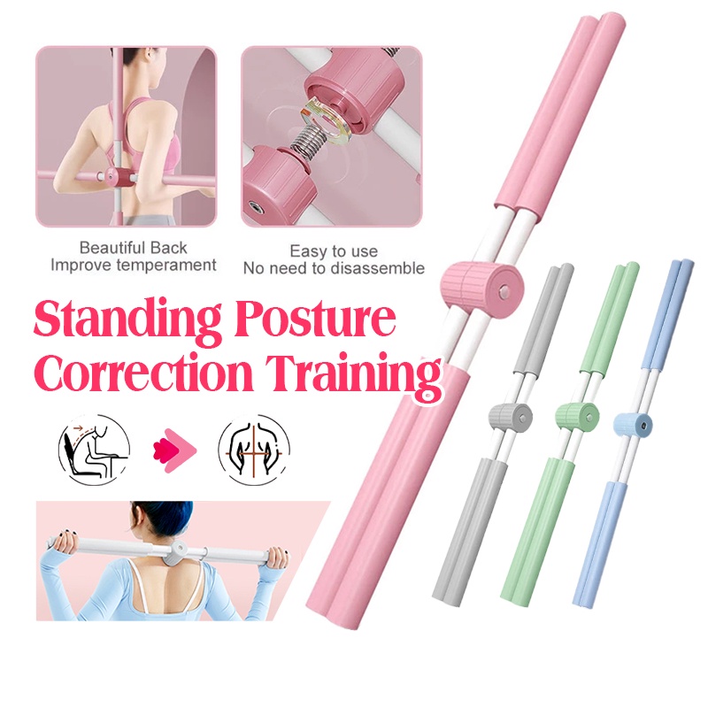 【M'sia Stock】Yoga Posture Corrector Stick Shape stick Open Shoulder and ...